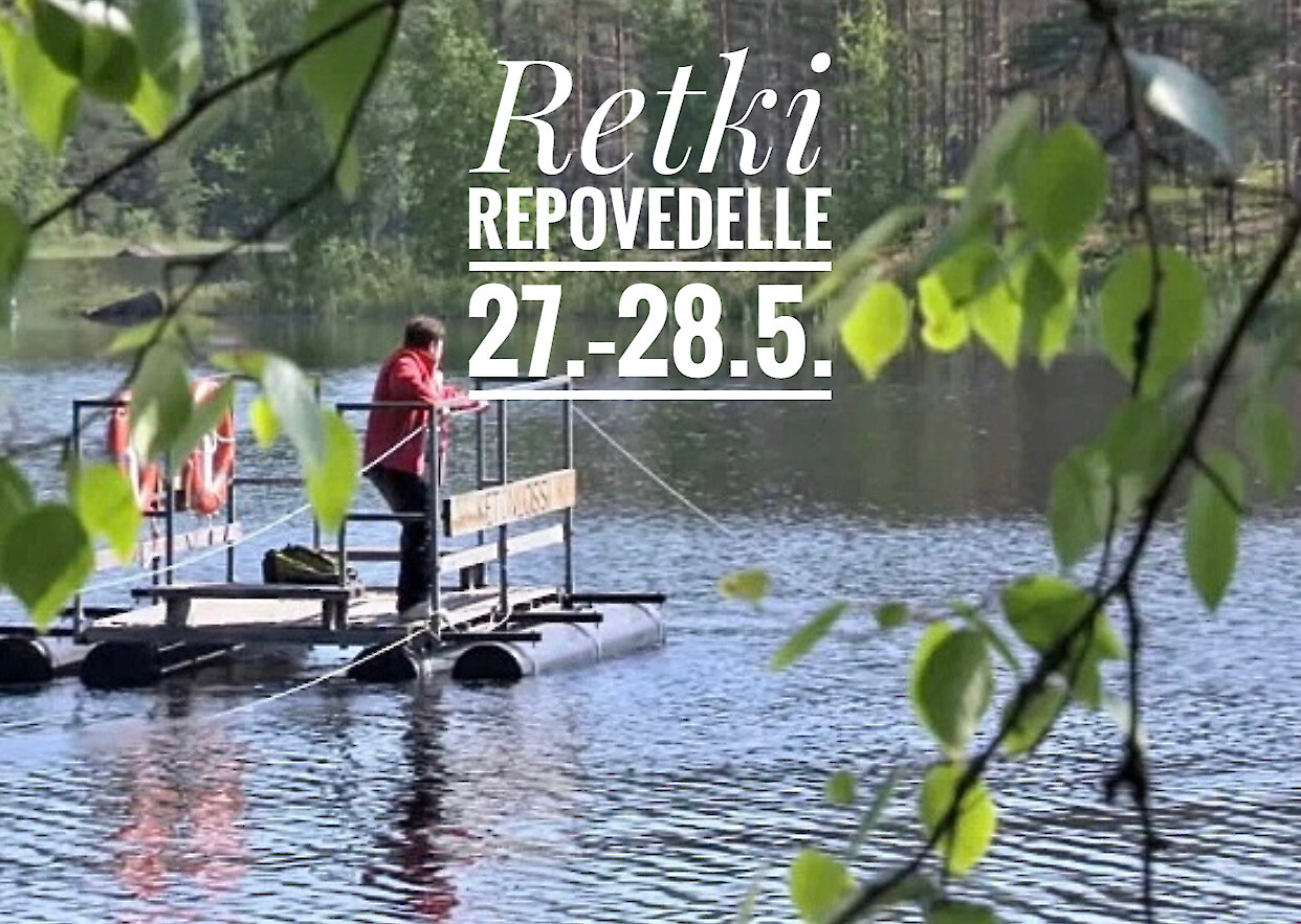 Matalan kynnyksen retki Repovedelle 27.–28.5. - Tunturilatu